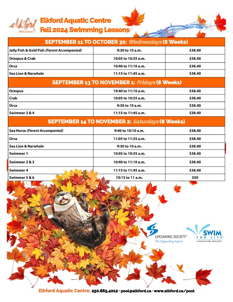 Recreational Programming | District of Elkford